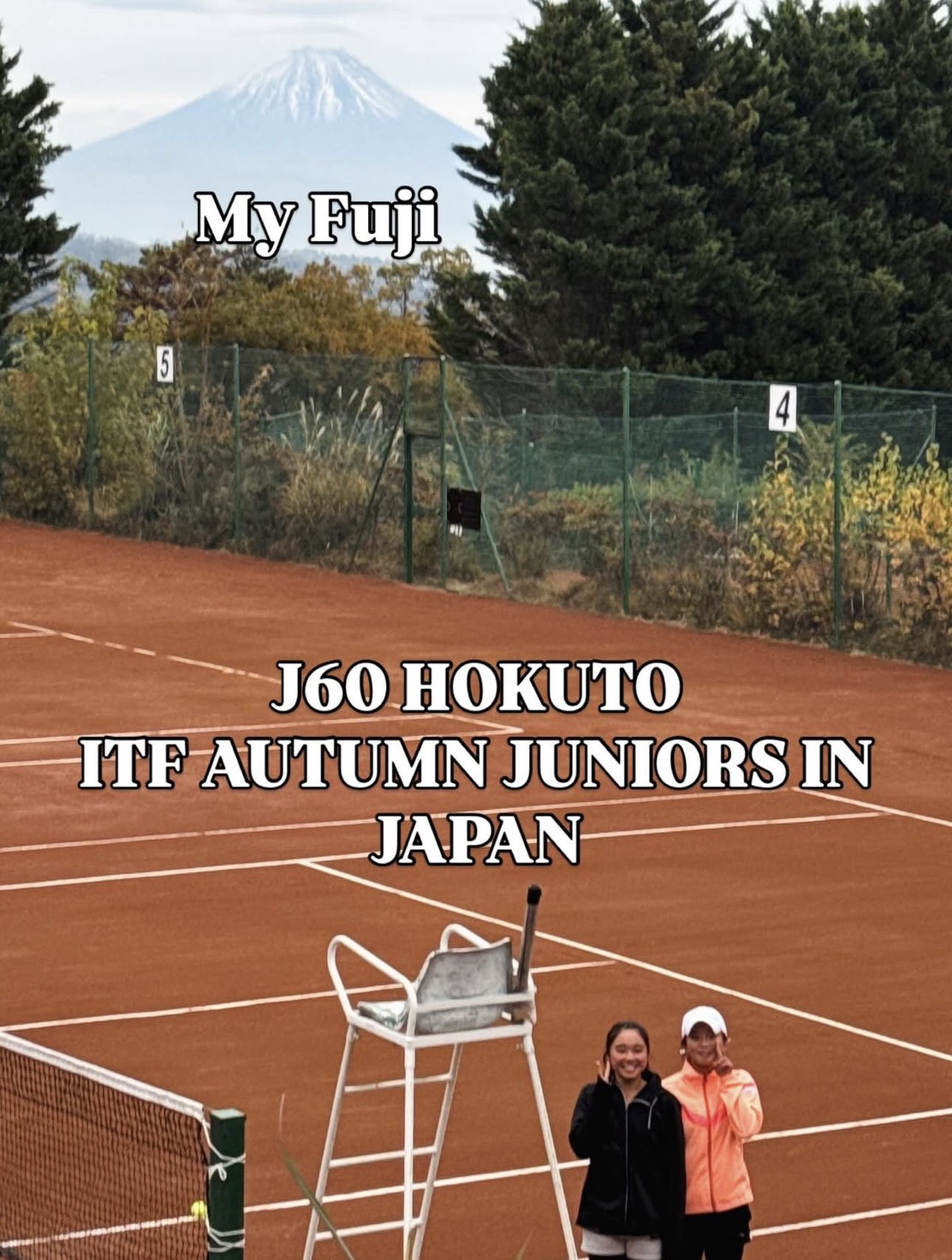 🎾 ITFジュニア山梨大会 みらい＆りさ｜和光市/朝霞市/新座市のテニススクールH.Y.S